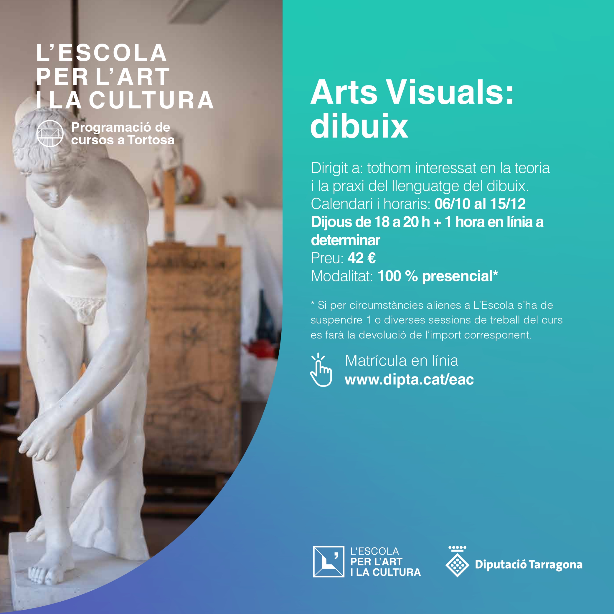 Arts Visuals: dibuix | Formació | EAC | Dipta